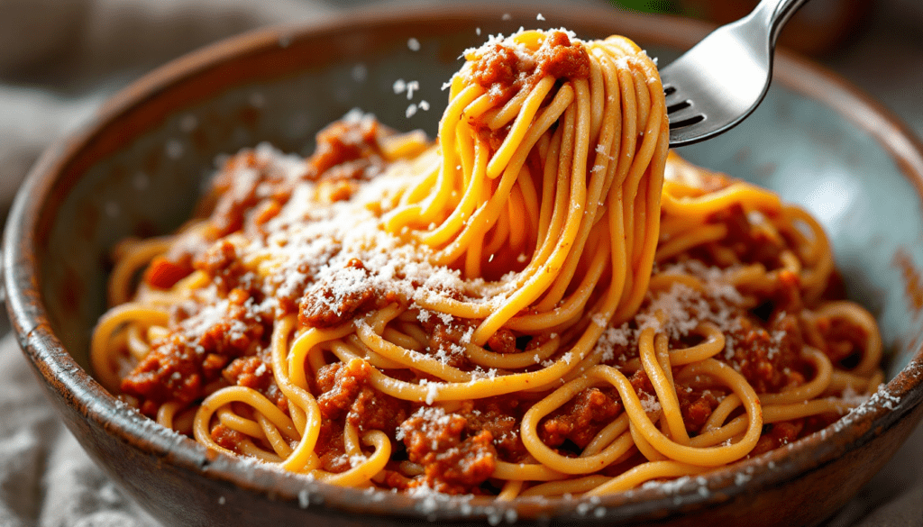 Easy Weeknight Spaghetti Bolognese Recipe (30 Minutes) - Lumina Recipes
